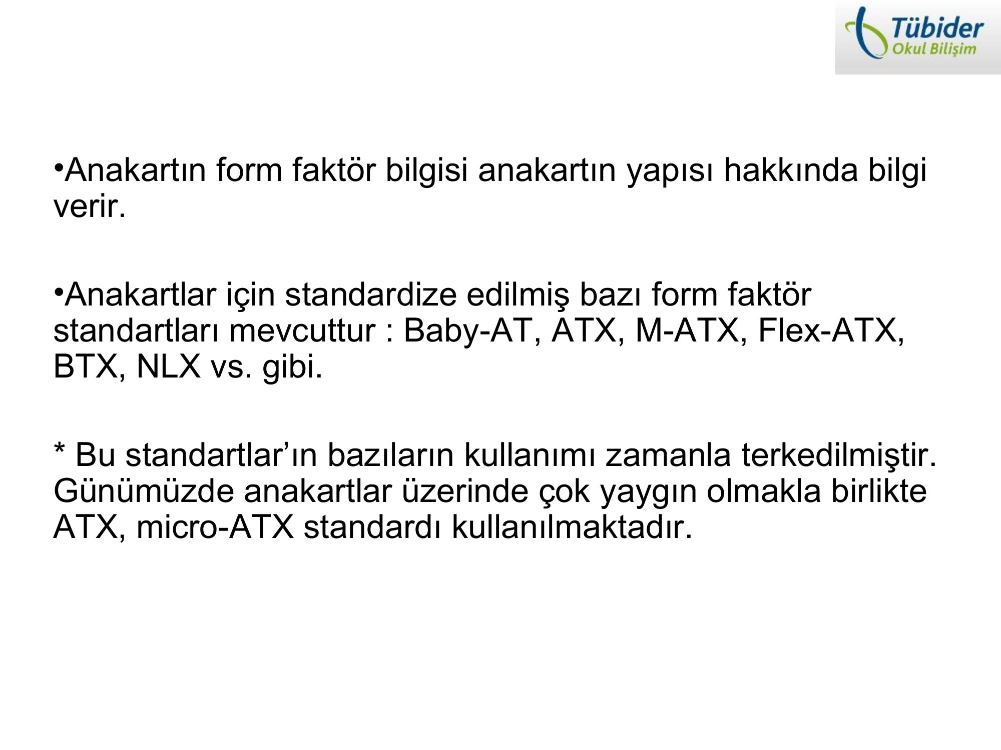 Bölüm I: | IT Information Technology